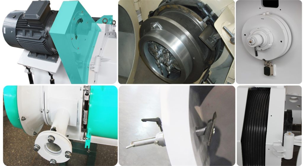 Dual-motor pellet mill - UNIVER MACHINERY
