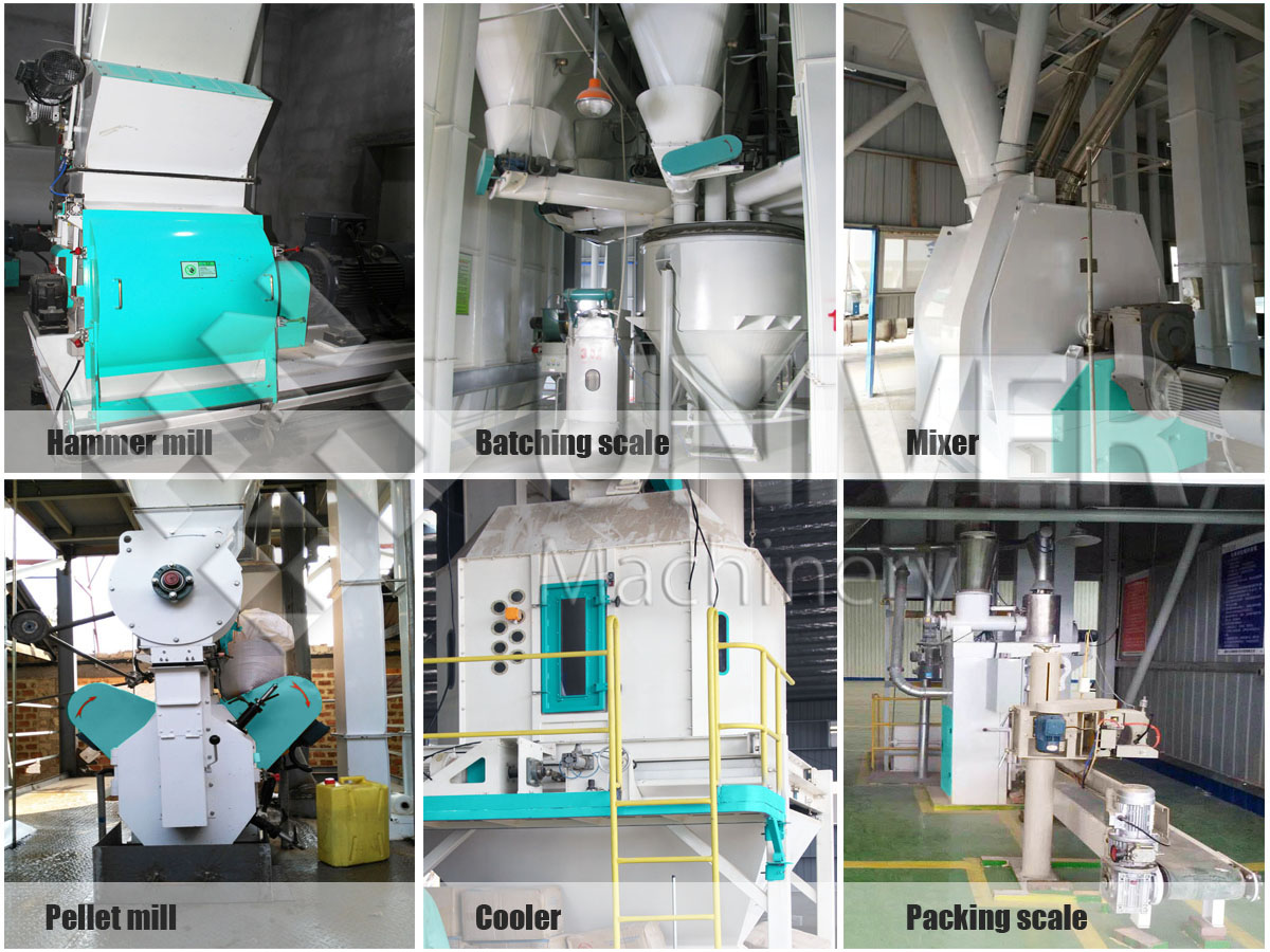 3-5TPH Chicken Feed Production Line - UNIVER MACHINERY